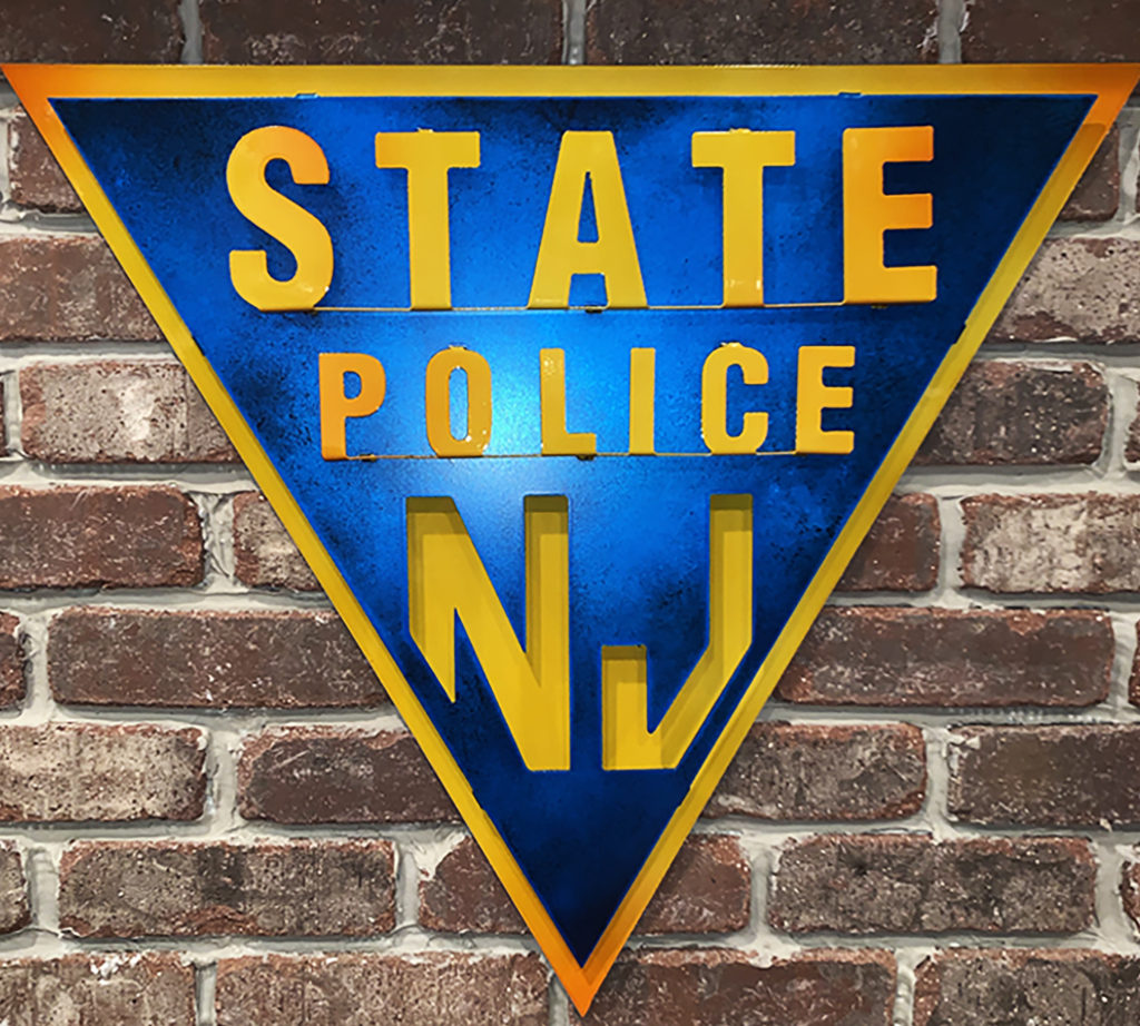 NJSP Metal 3D Sign – Troopers United Foundation