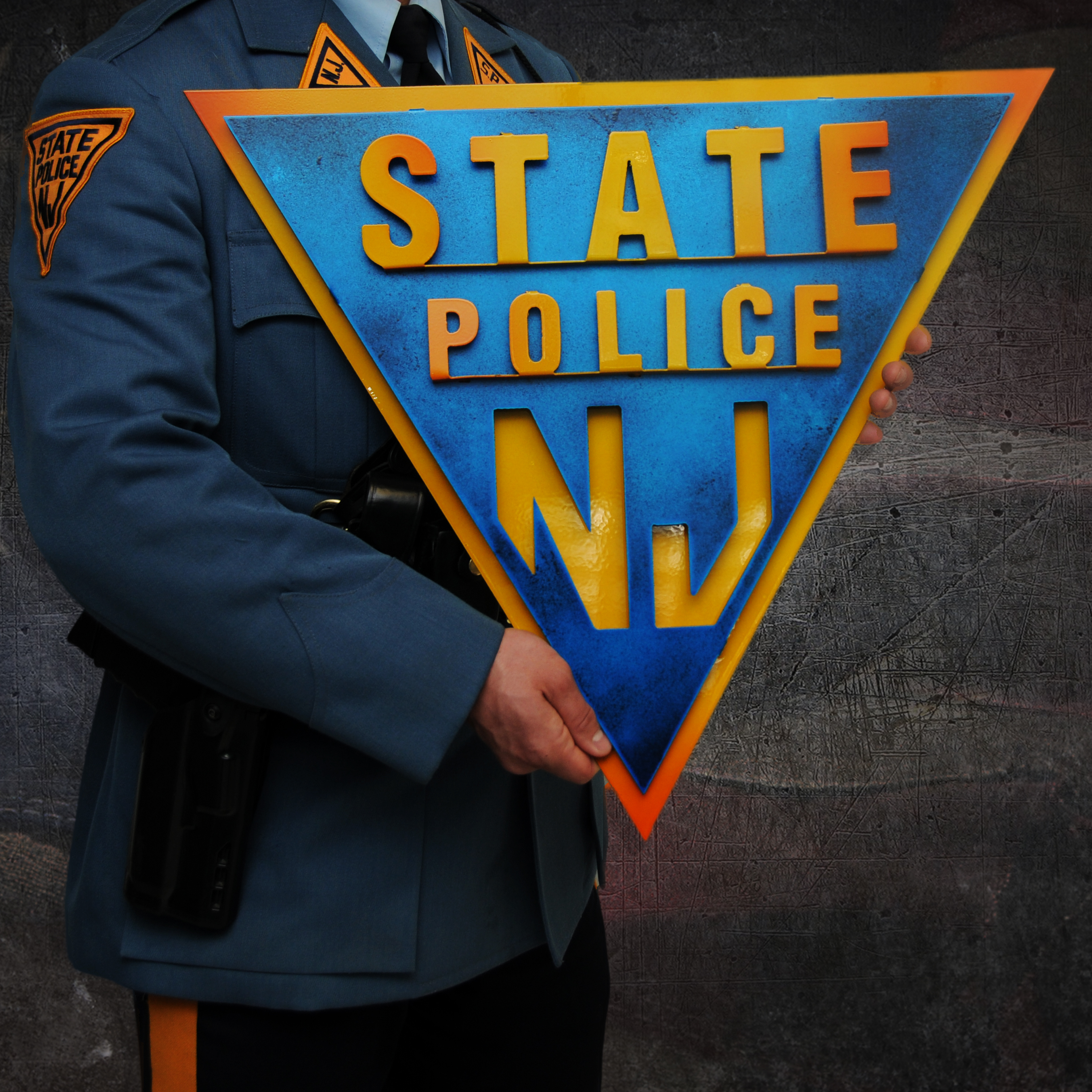 NJSP Metal 3D Sign – Troopers United Foundation