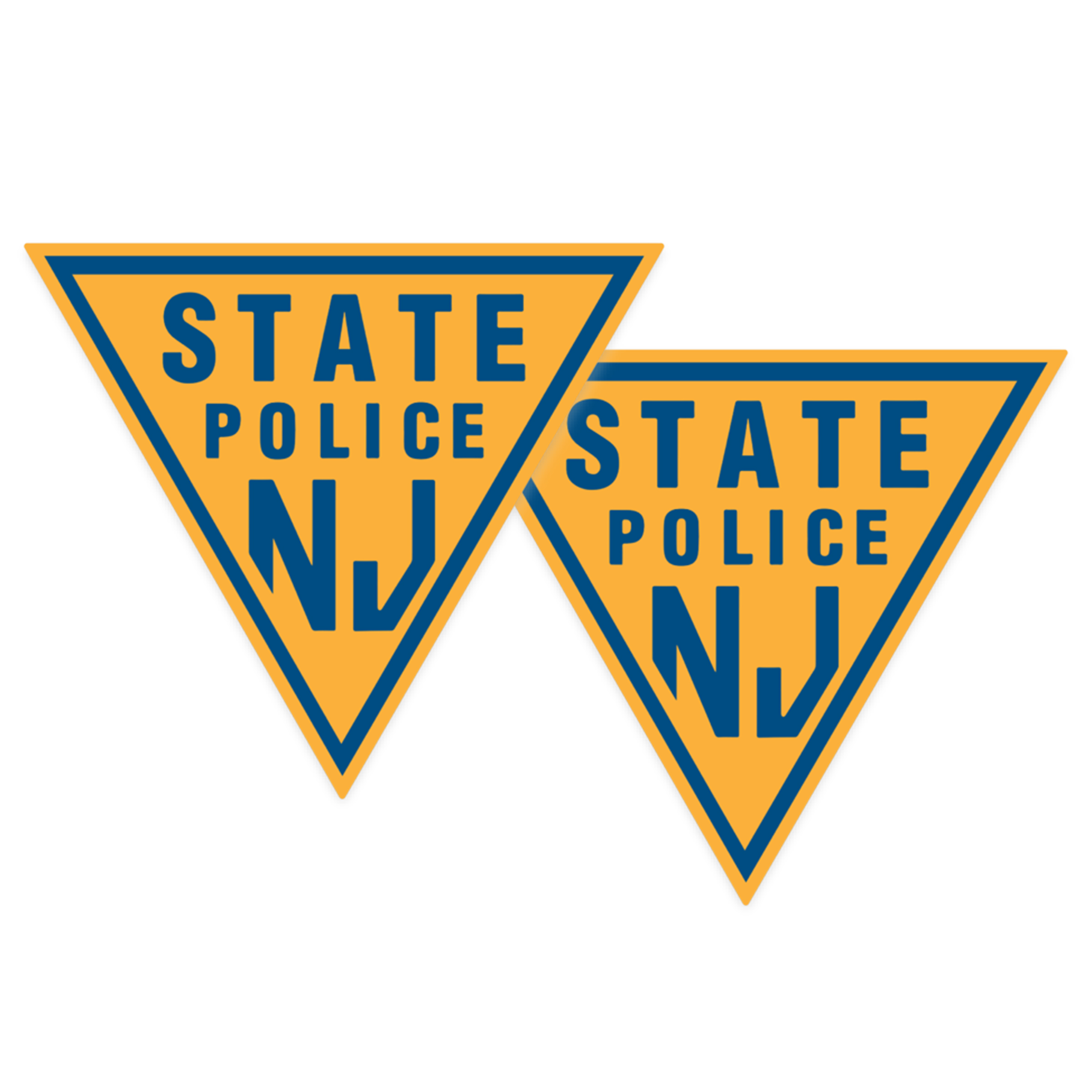 Njsp Gold Decal 2 Pack Troopers United Foundation